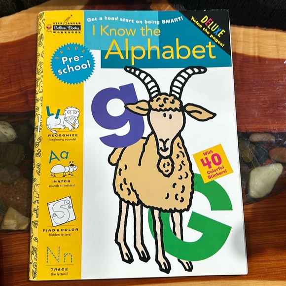 Golden Books | Other | Nwt Step Ahead Golden Books Workbook Preschool I ...